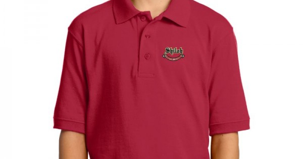 Youth Jersey Knit Uniform Polo Shirt